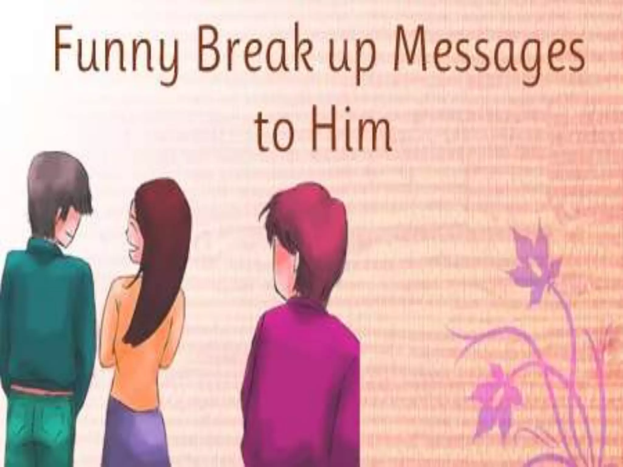 Sample Break Up Text Messages | PPTX