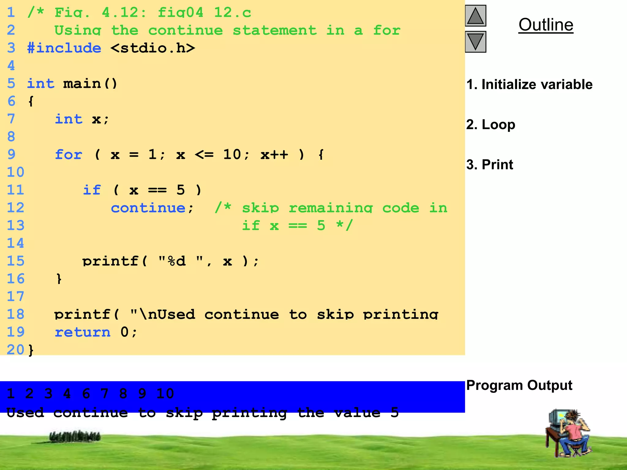 Break and continue | PPSX