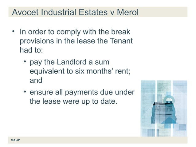 Break clauses: where are we now? | PPT
