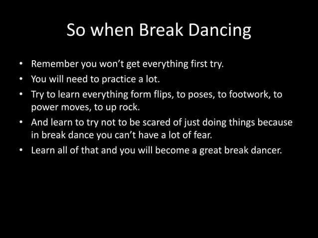 Breakdance | PPT