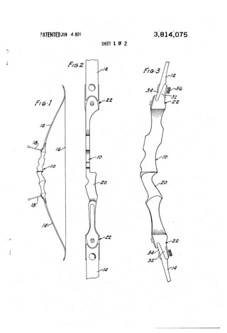 Recurve Bow Riser Template