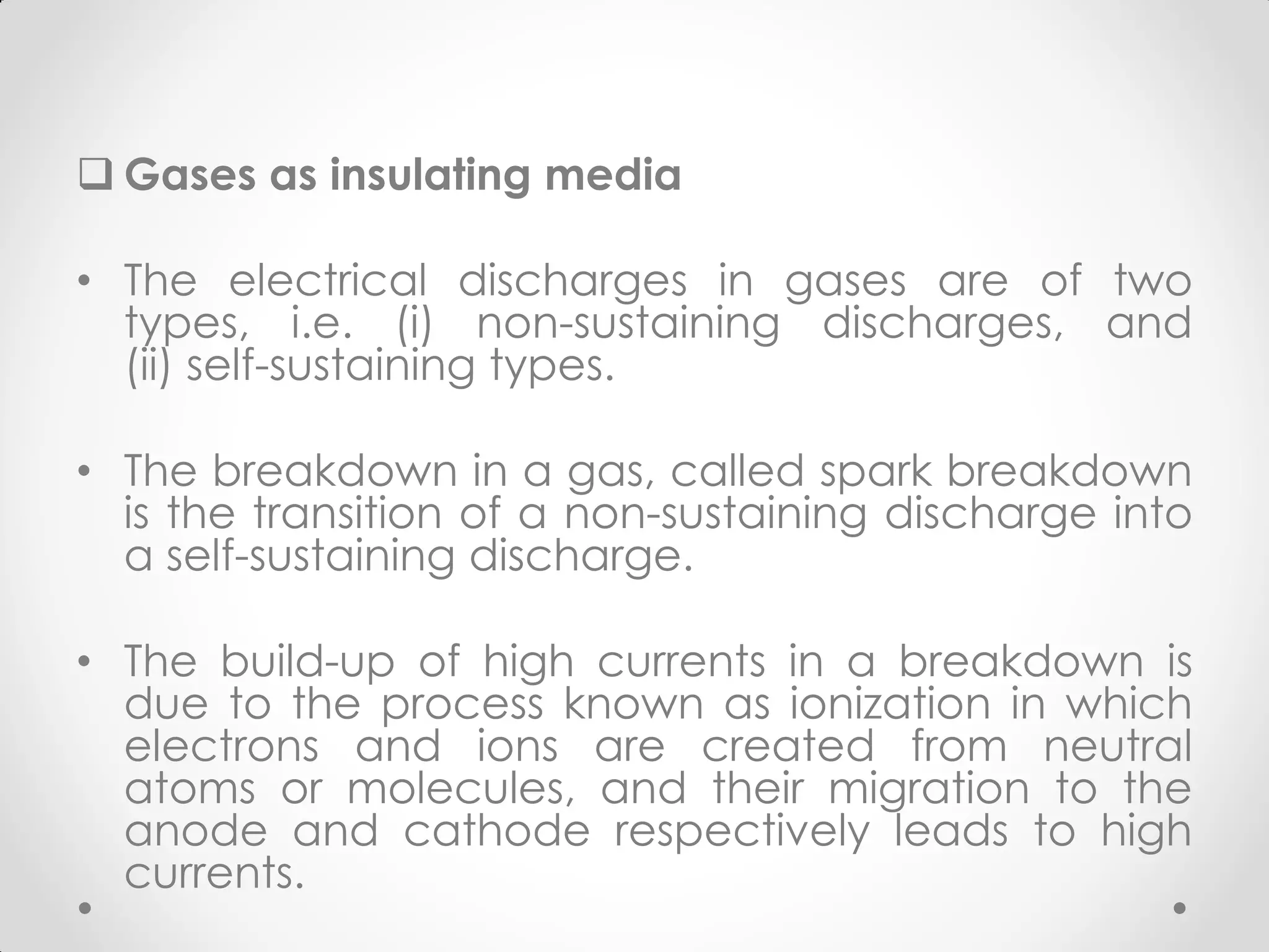 Chapter 02- Breakdown in Gases (part-2) | PDF