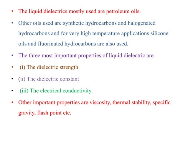 BREAKDOWN IN LIQUID and DIELECTRICS.pptx