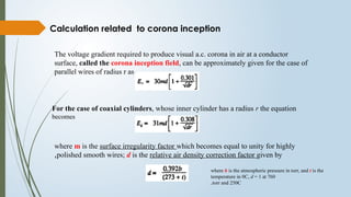 Breakdown in non uniform& Corona discharge -Sana'a.pptx