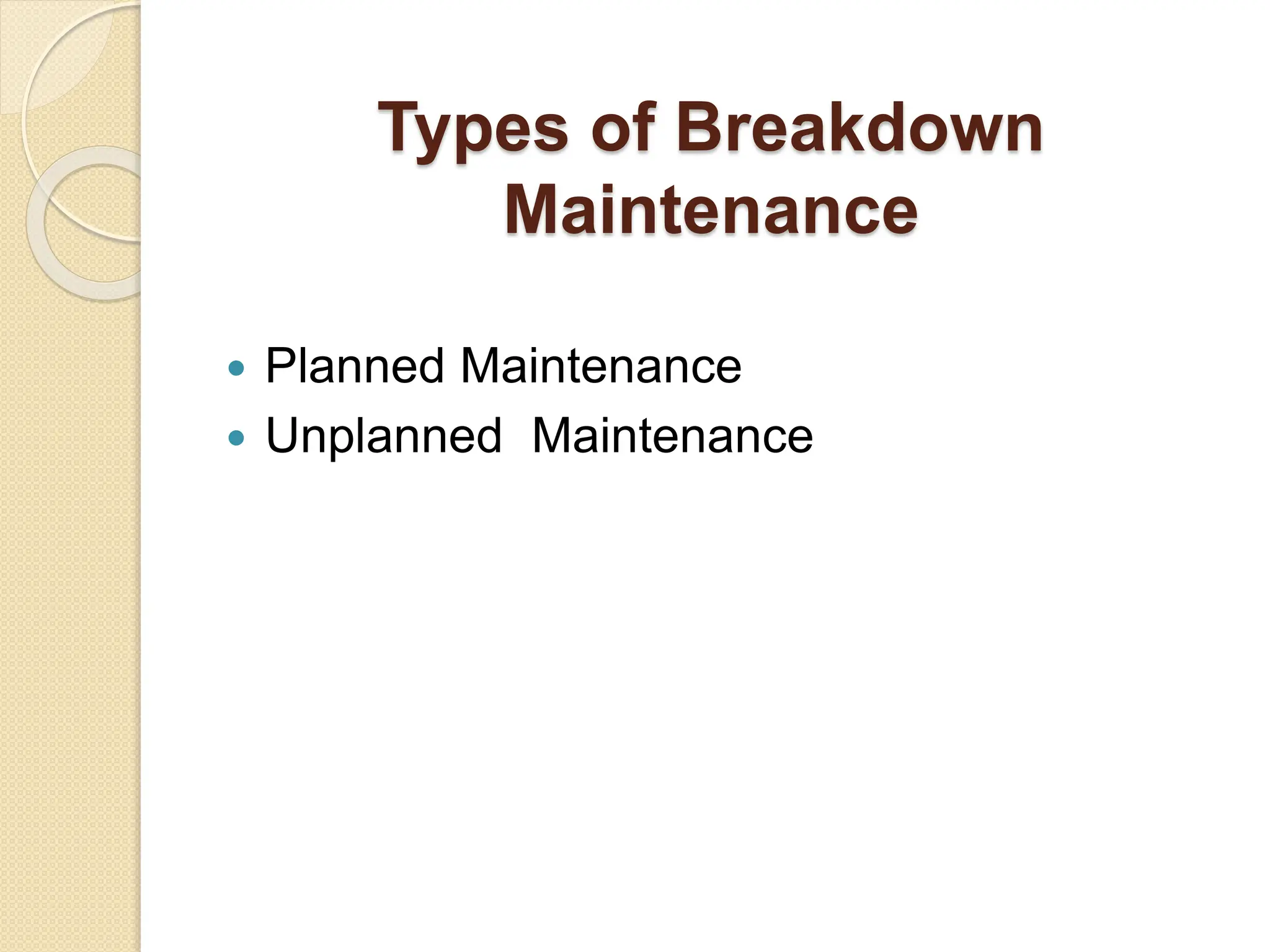 Breakdown Maintenance in engineering.pptx