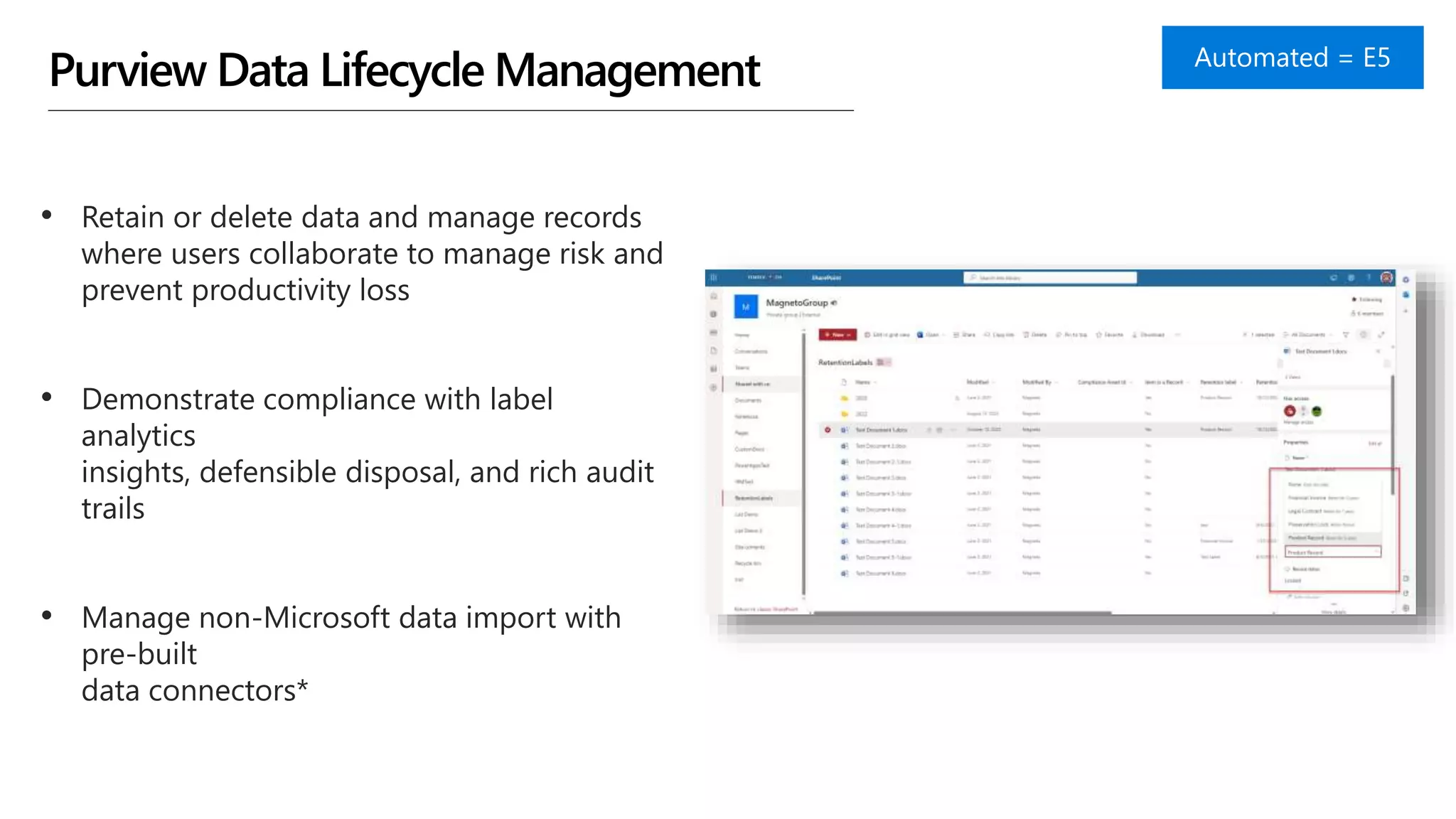 Breakdown of Microsoft Purview Solutions | PPTX