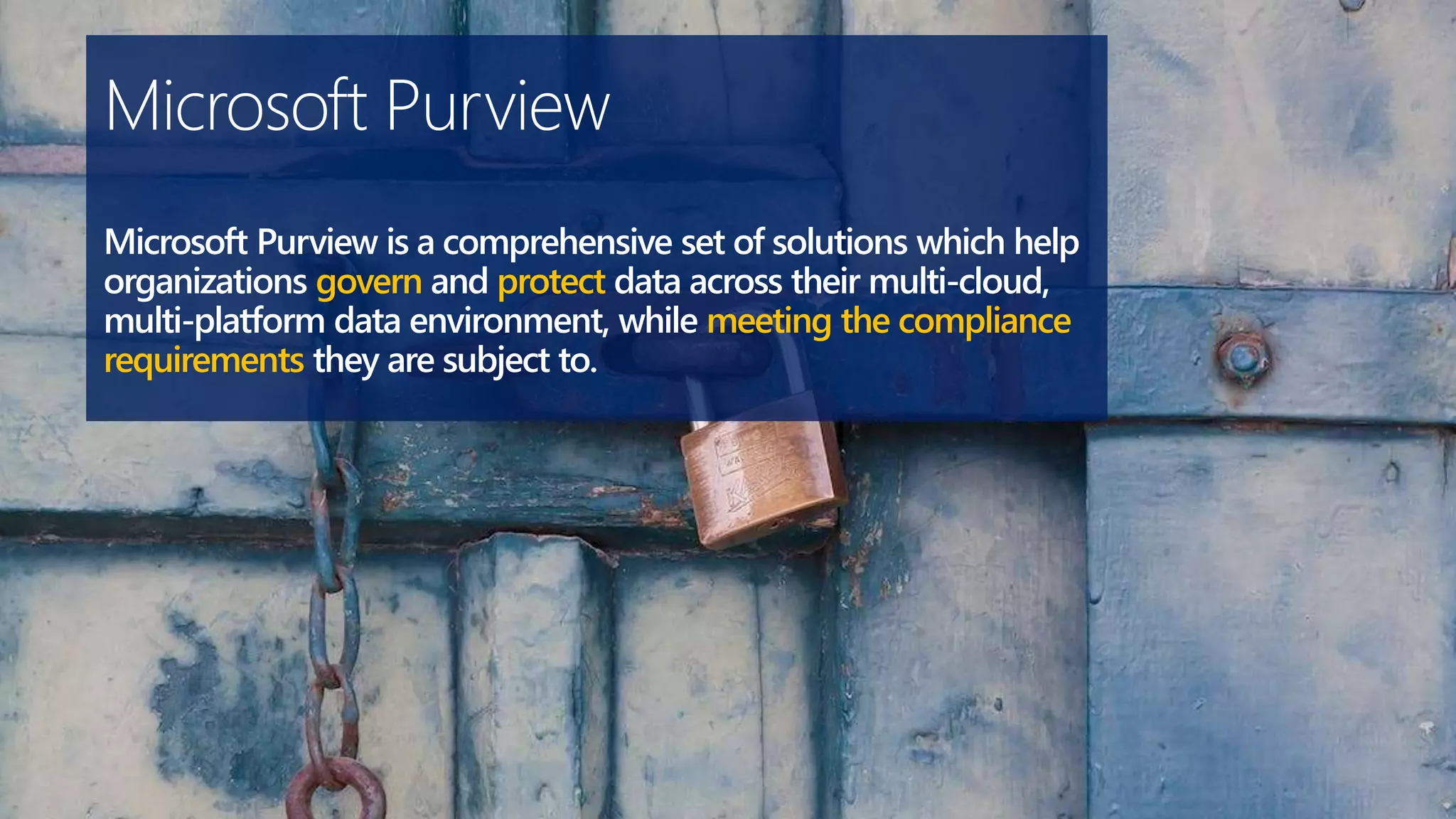 Breakdown of Microsoft Purview Solutions | PPTX