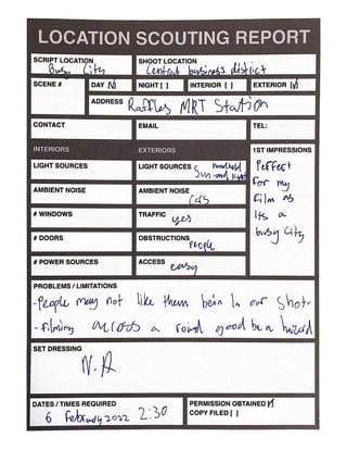 Location Scout | PDF