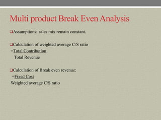 Break even analysis | PPT