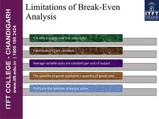 ITFT - Break even analysis | PPTX