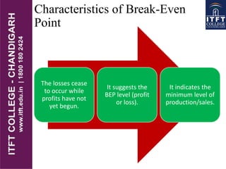 ITFT - Break even analysis | PPT | Free Download
