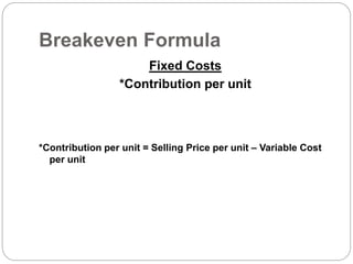Break Even Analysis.ppt