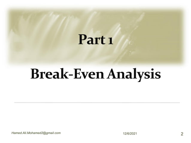 Breakeven analysis.pdf