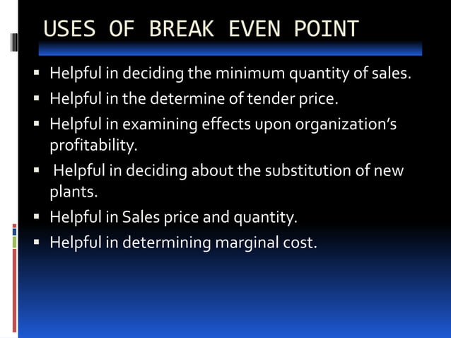 BREAKEVEN POINT.pptx