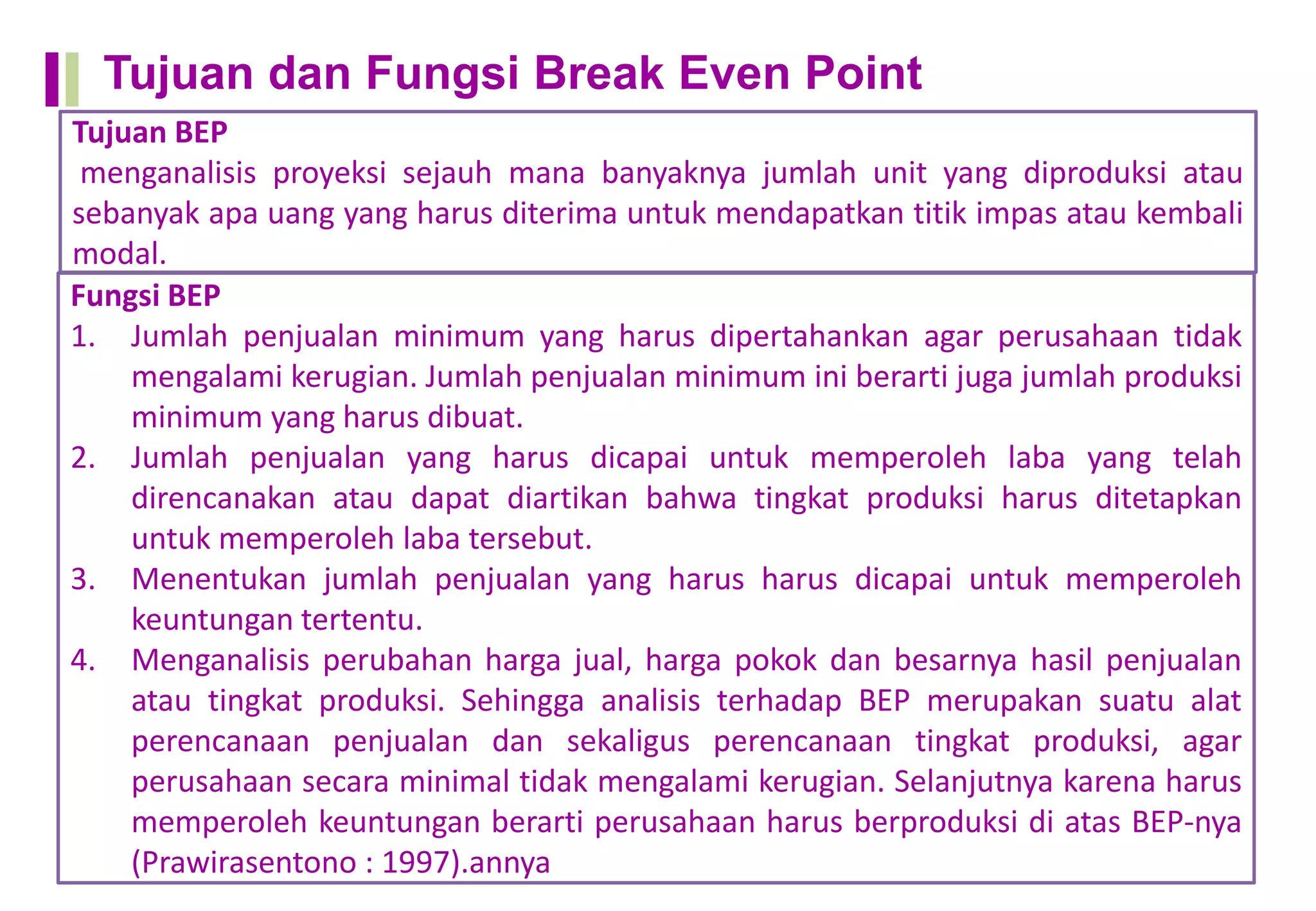 Break Even Point .pptx
