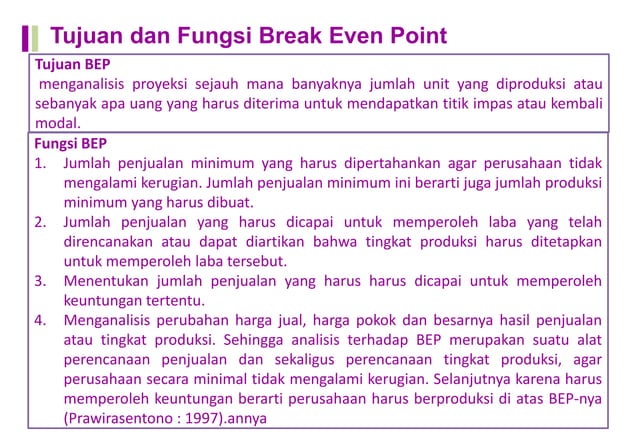Break Even Point .pptx