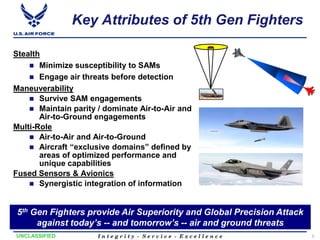 USAF Fifth Gen fighter | PDF