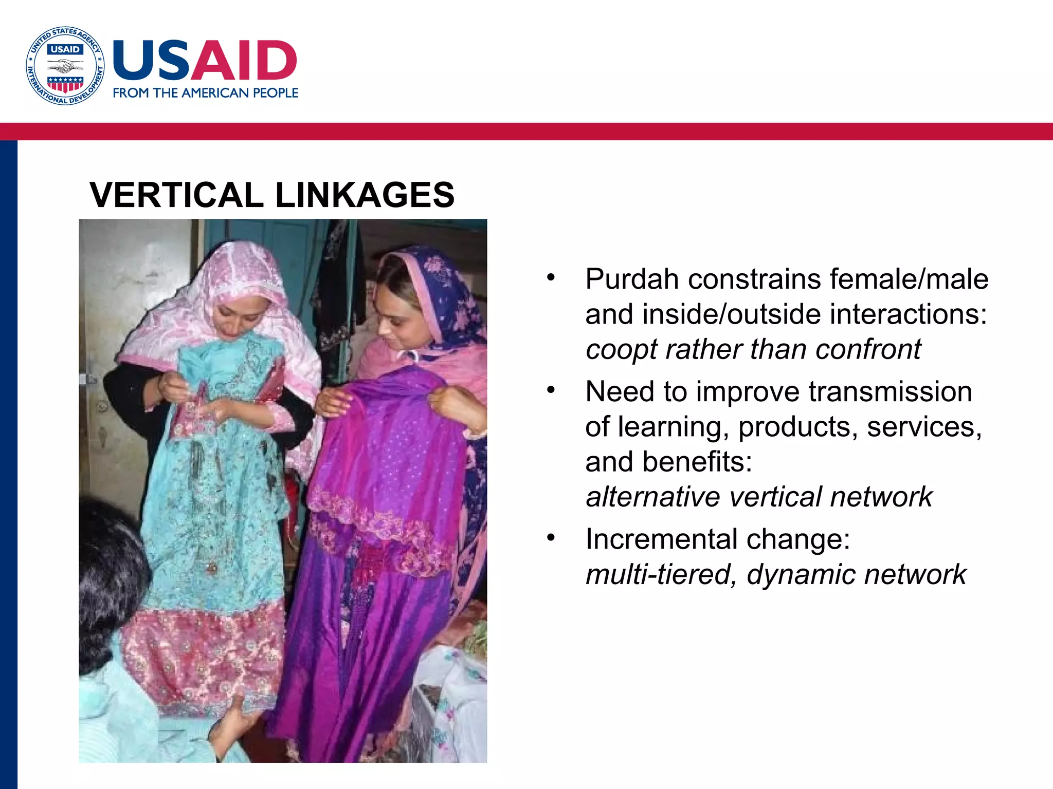 Gender Sensitive Value Chain Development: Learning from the Embroidered ...