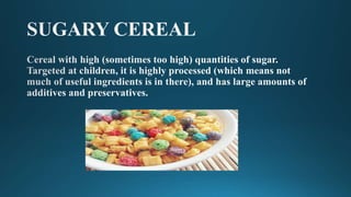 Introduction of Breakfast cereals | PPT