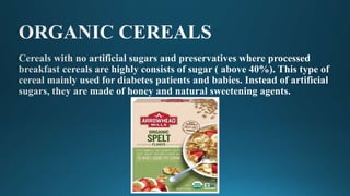 Introduction of Breakfast cereals | PPT