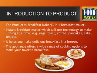 Breakfast Maker Business Plan | PPTX