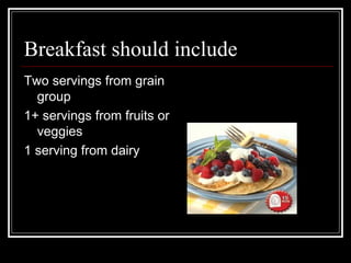 Breakfast notes | PPT