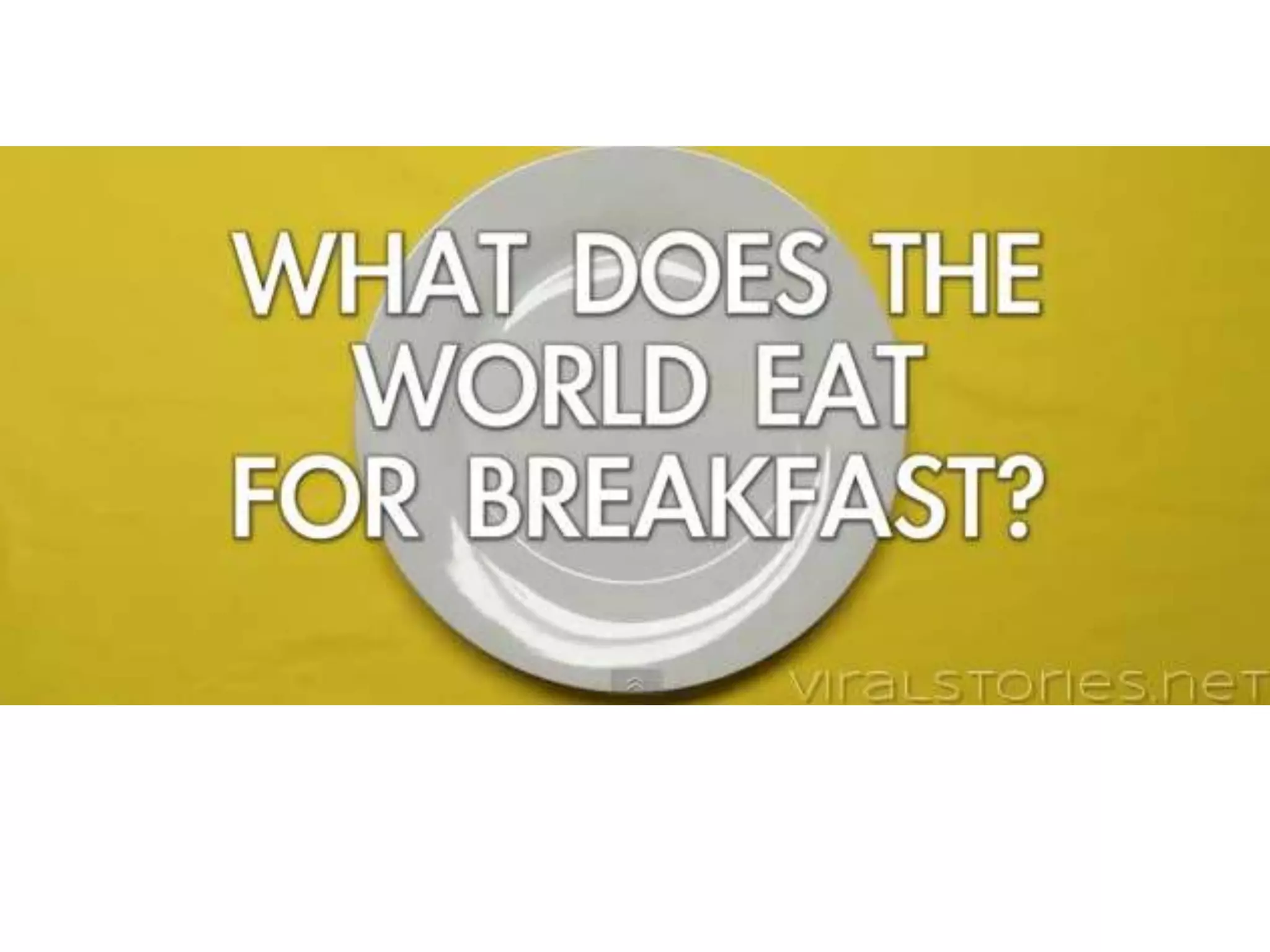 Breakfasts Around the World | PPTX