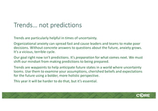 CORE Ten Trends 2020 | PDF