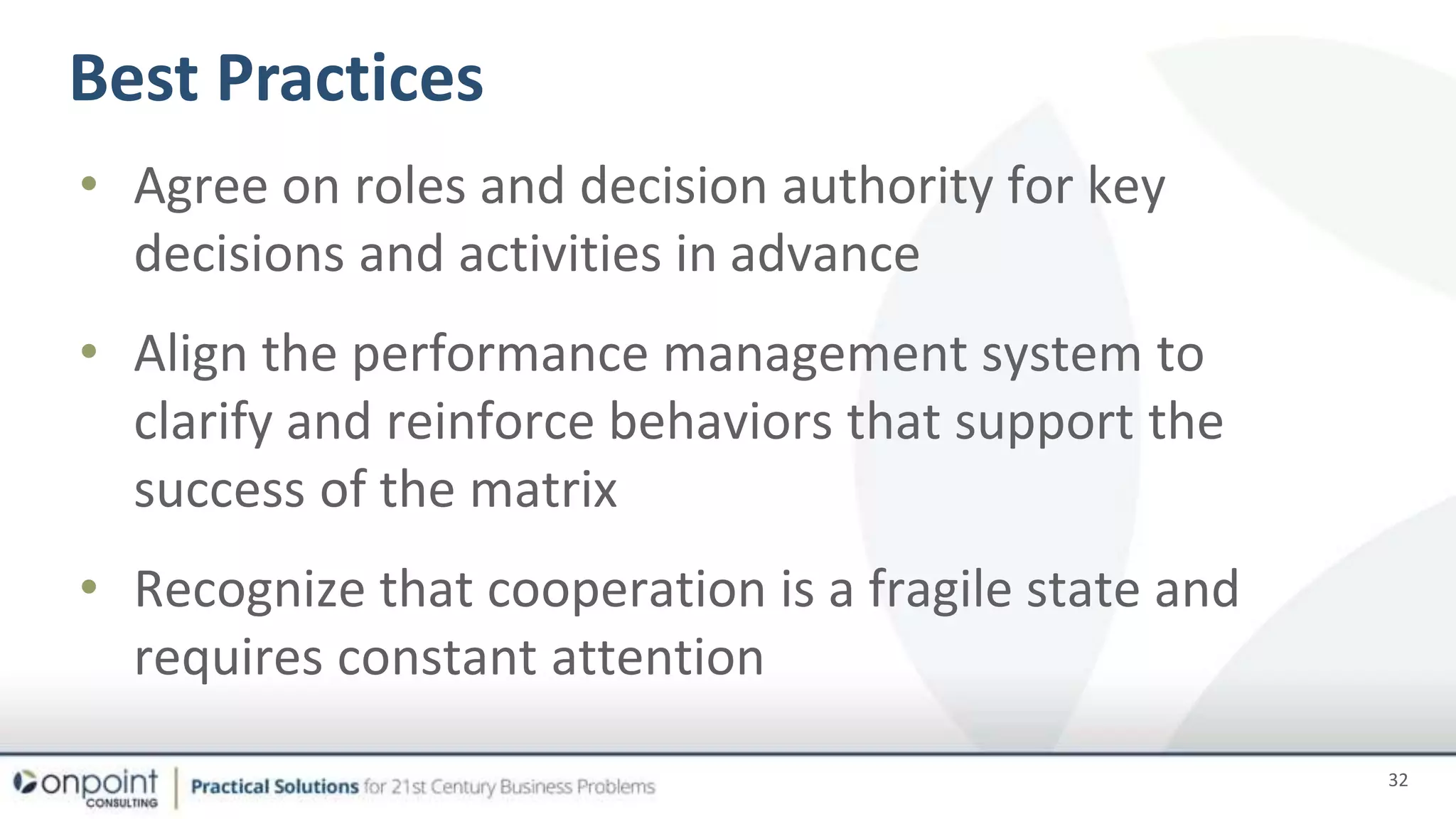 Breaking Down Organizational Boundaries | PPT
