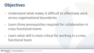 Breaking Down Organizational Boundaries | PPT
