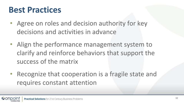Breaking Down Organizational Boundaries | PPT