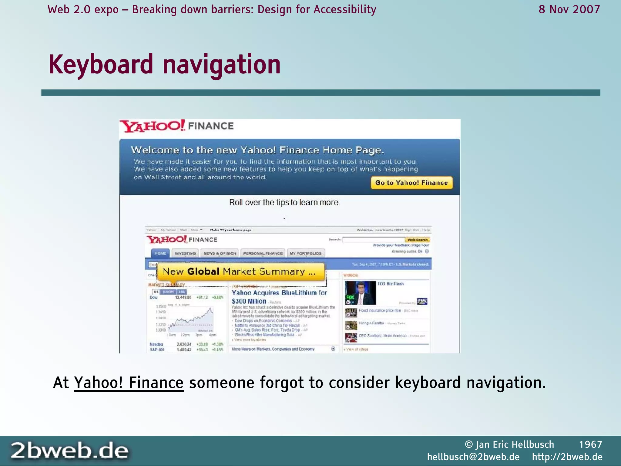 Breaking Down The Barriers: Design for Accessibility | PDF