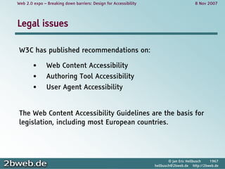 Breaking Down The Barriers: Design for Accessibility | PDF