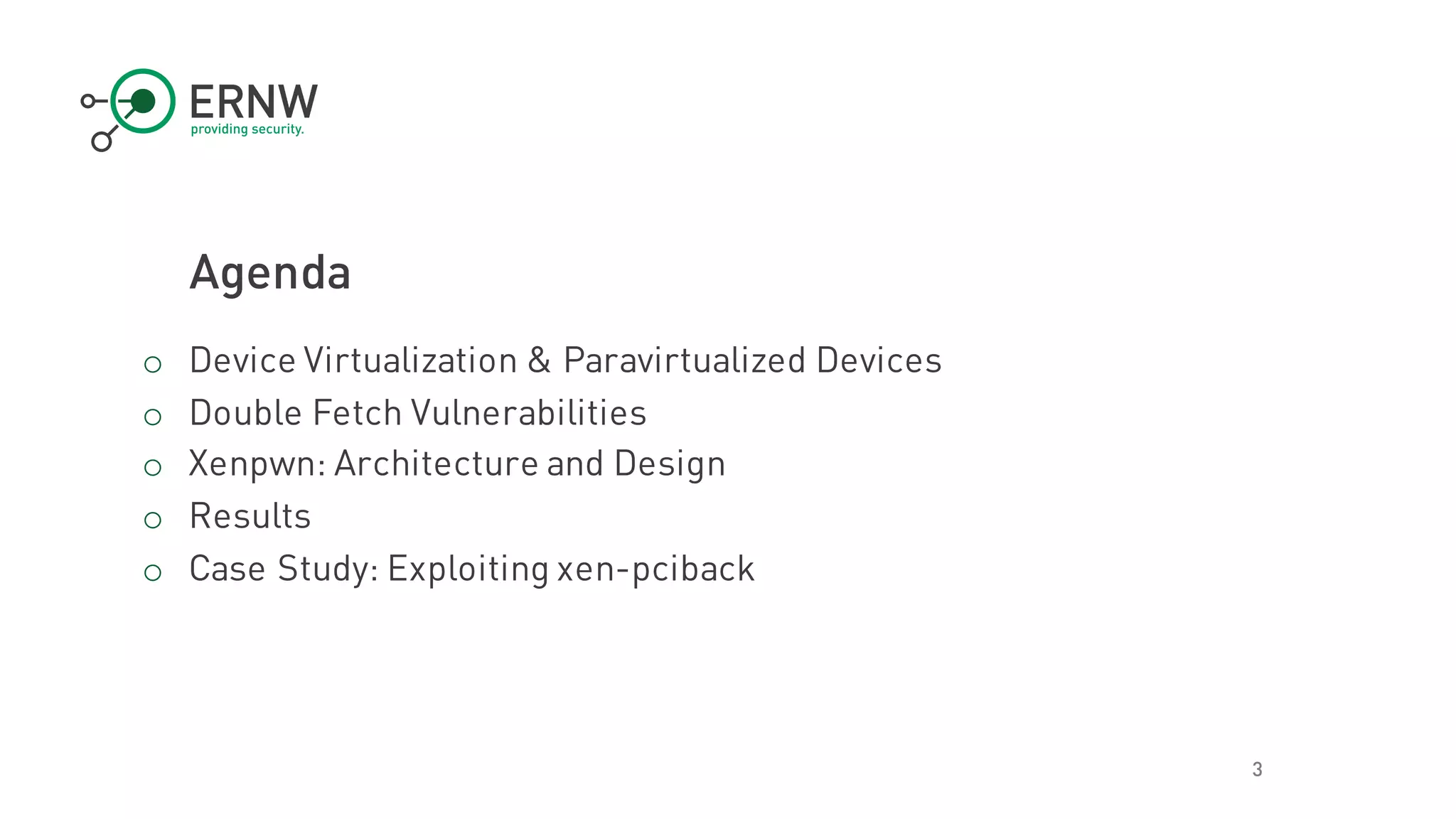 Breaking paravirtualized devices | PPT