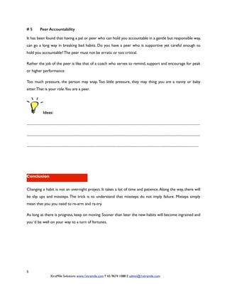 Breaking bad habits | PDF