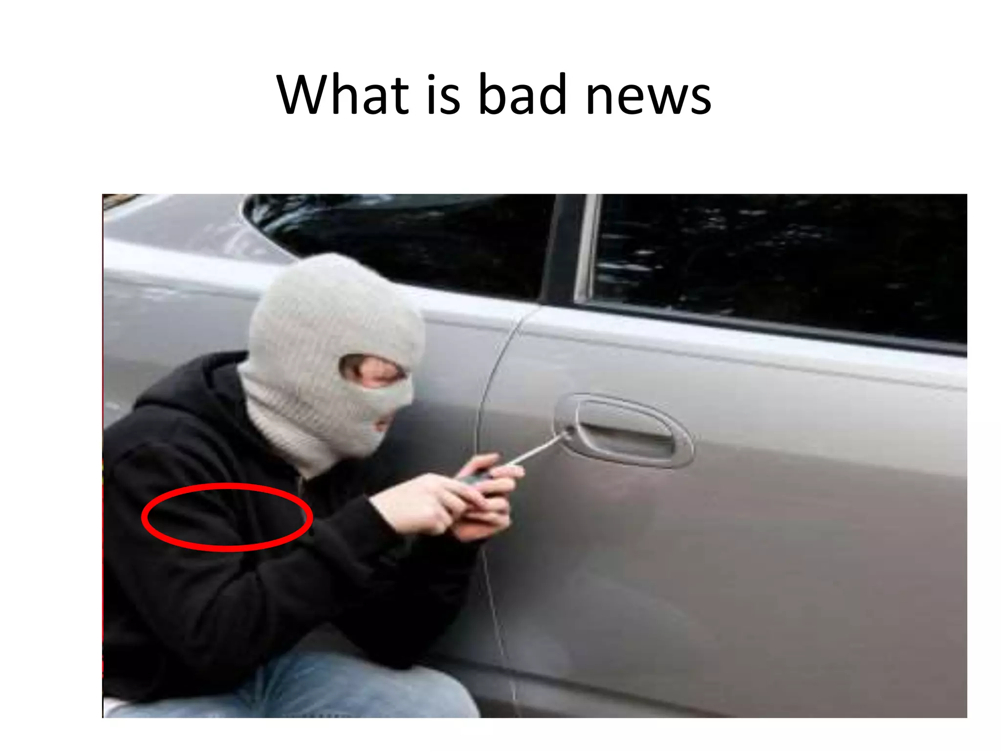 Breaking bad news to cancer patients | PPSX