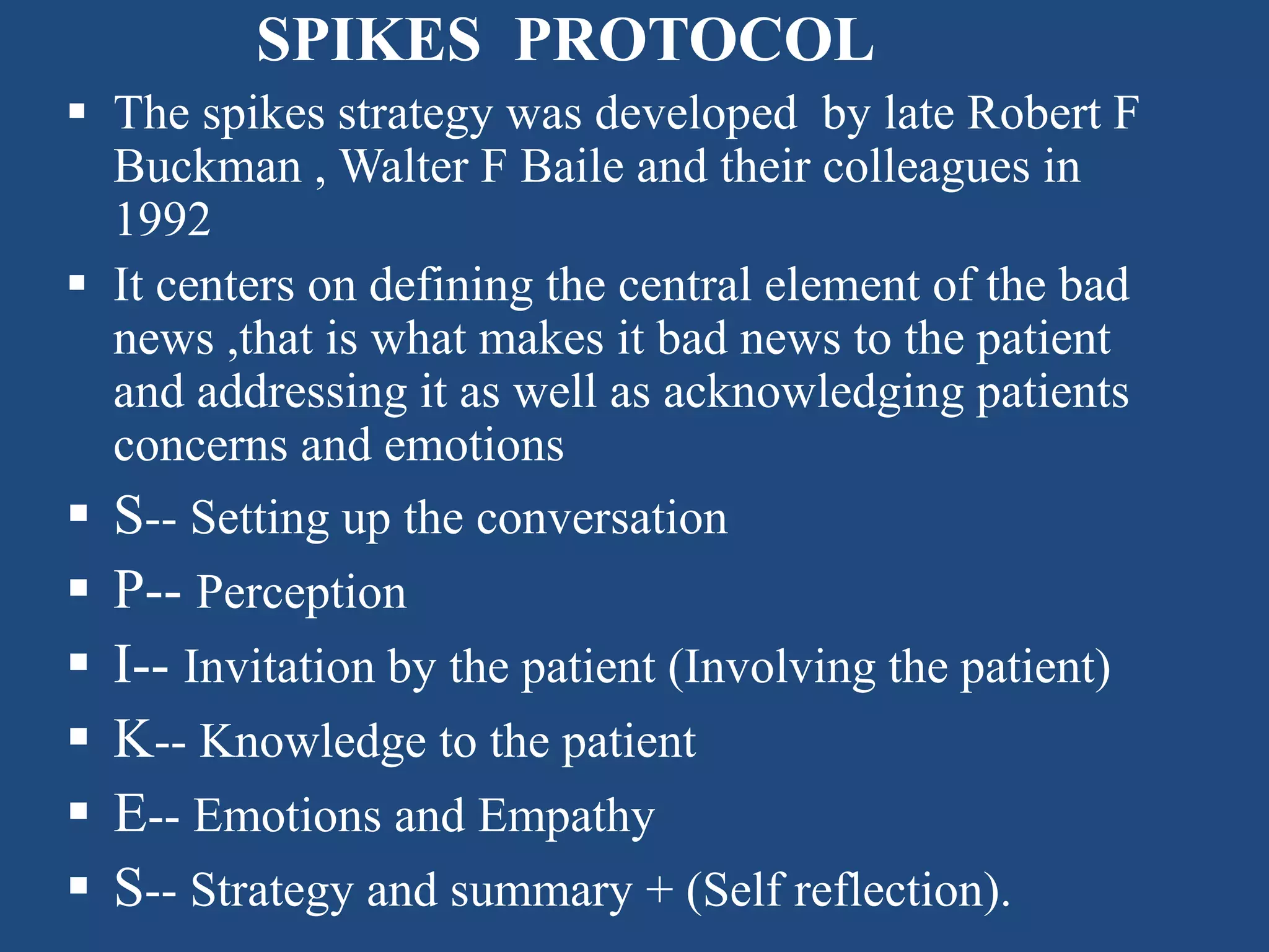 Breaking bad news | PPTX