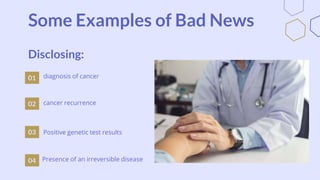 Breaking bad news 22.04.2021