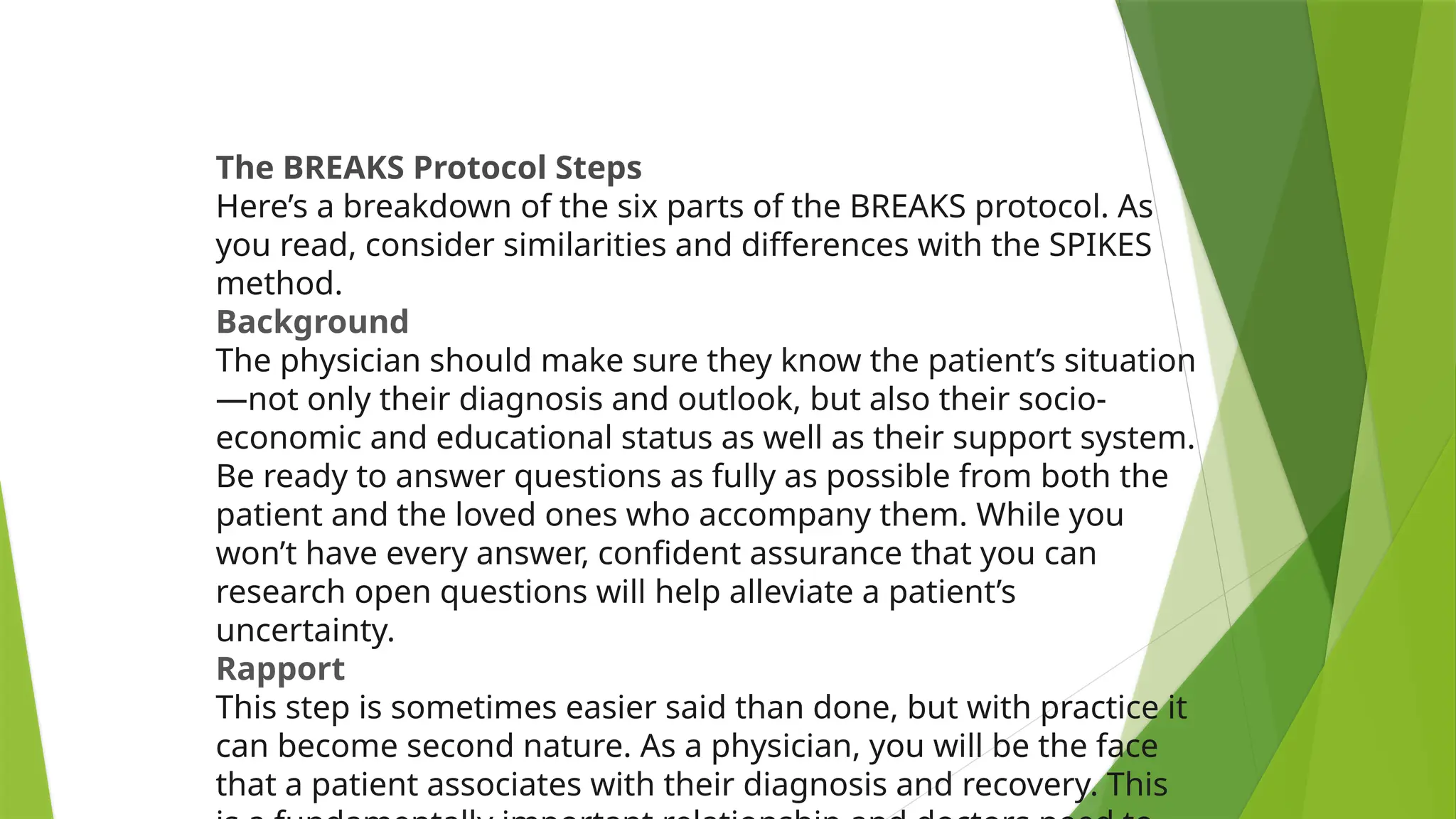 Breaking bad news.pptx. . | PPTX