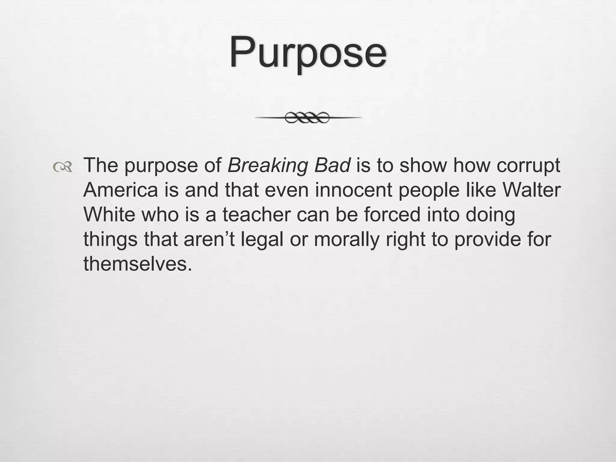 Breaking bad powerpoint | PPTX