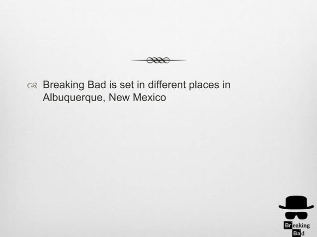 Breaking bad powerpoint | PPTX