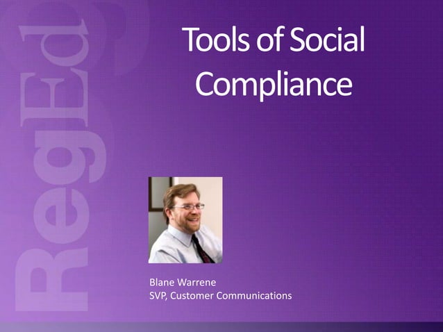 Breaking barriers tools of social compliance 062013 | PPT