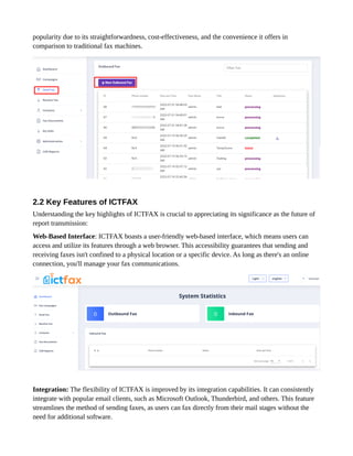 Breaking Boundaries ICTFAX Internet Faxing Software Transforms Document ...