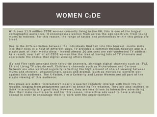 Breaking down a tv audience | PPT