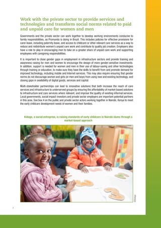 Breaking down barriers to women's economic empowerment - summary note | PDF