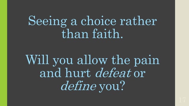 Breaking Down & Breaking Through | PPT