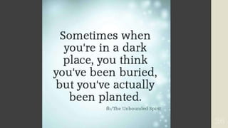 Breaking Down & Breaking Through | PPTX | Medical Health