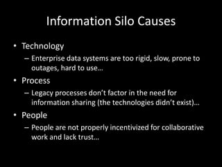Breaking Down Information Silos | PPTX | Databases | Computer Software ...