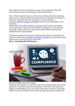 5 Steps Moving to a Clean Core SAP System | The Enterprise World | PDF