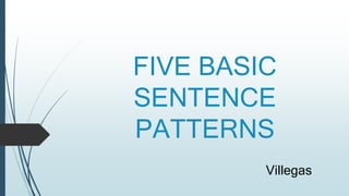 Breaking down sentence pattern | PPTX